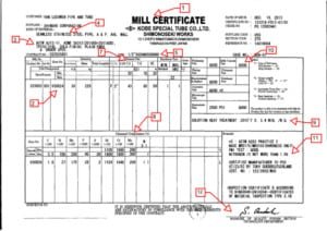 mtc certificate Archives - Material Welding