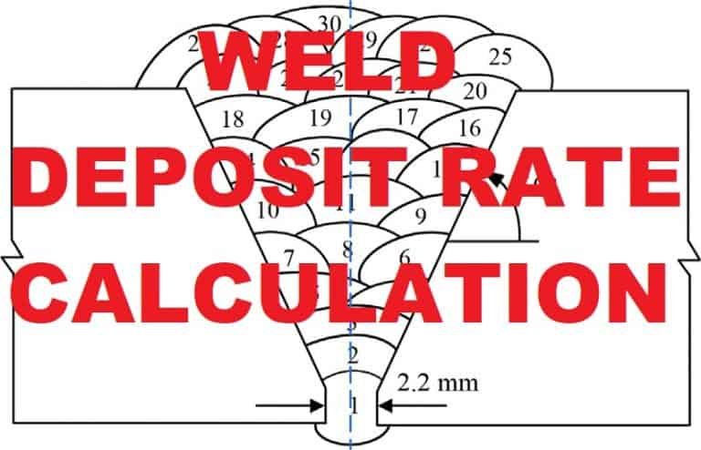 How to Calculate Deposition Rate per hour in Welding? - Material Welding