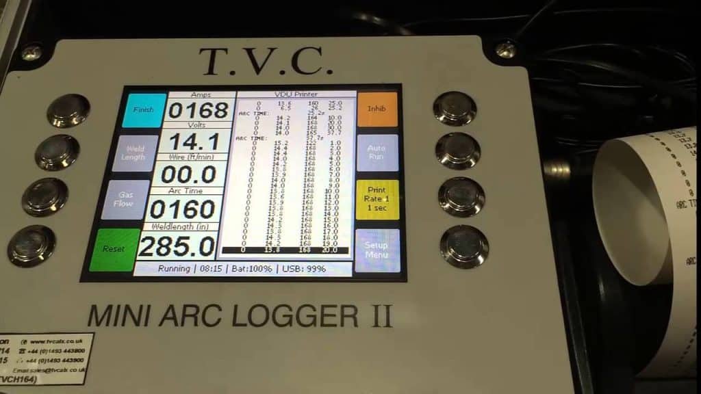Welding Data Logger and Monitoring system - Material Welding
